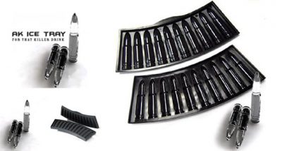 AK47 Bullet Ice Cube Tray - GeekAlerts