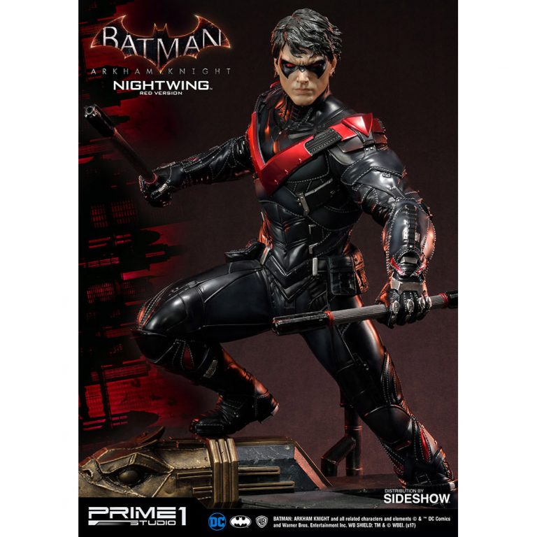 Batman: Arkham Knight Nightwing (Red Version) Statue - GeekAlerts