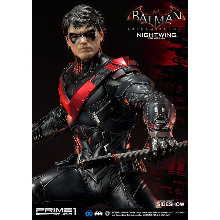 Batman: Arkham Knight Nightwing (Red Version) Statue - GeekAlerts