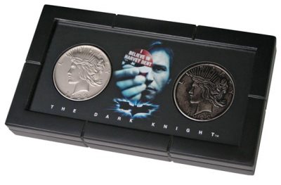 Batman Dark Knight Harvey Dent & Two-Face Coin Replica Set - GeekAlerts