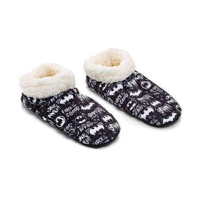 Batman Sock Slippers - GeekAlerts