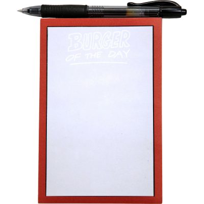 Bob's Burgers Burger of the Day Magnetic Notepad - GeekAlerts
