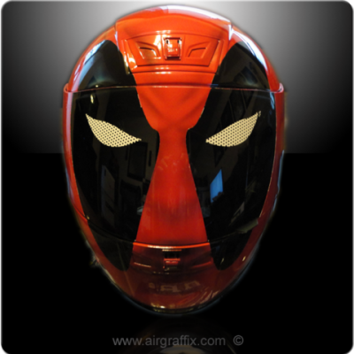 Comic Book Character Motorcycle Helmets - GeekAlerts