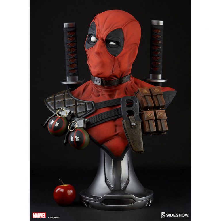 Deadpool Life-Size Bust - GeekAlerts