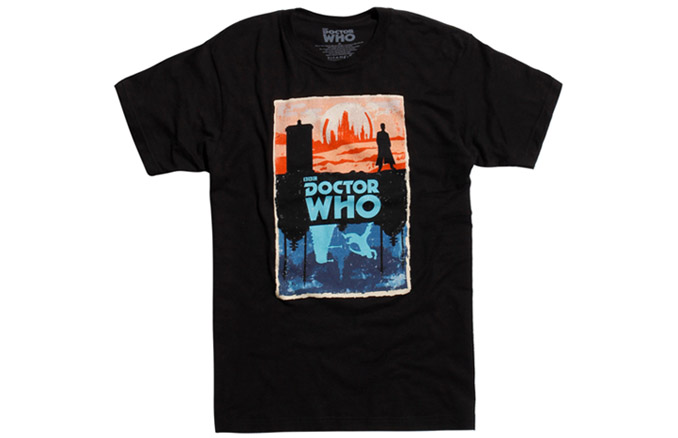Doctor Who Gallifrey Skaro Landscape T-Shirt - GeekAlerts