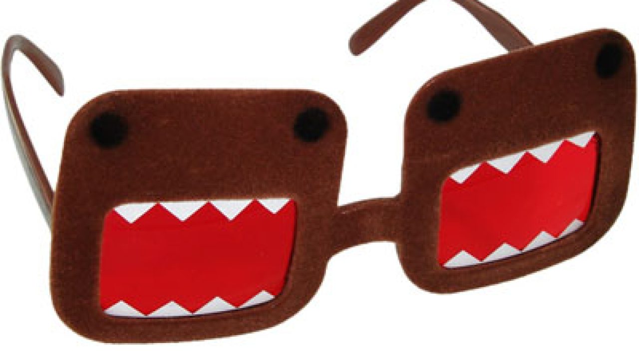 Domo With Mustache And Glasses