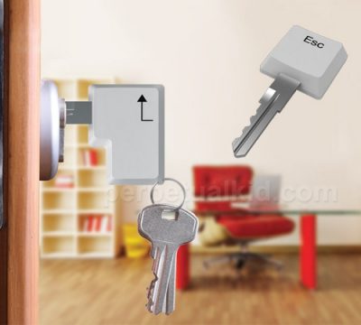 Enter & Escape Key Covers - GeekAlerts