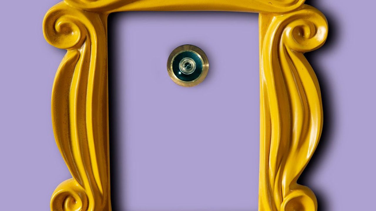 Friends Peephole Frame
