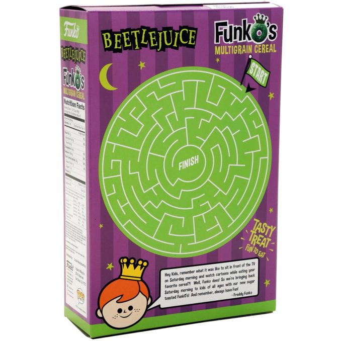 FunkO's Beetlejuice Cereal with Pocket Pop! - GeekAlerts