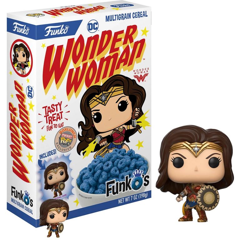 FunkO’s Wonder Woman Cereal with Pocket Pop! - GeekAlerts