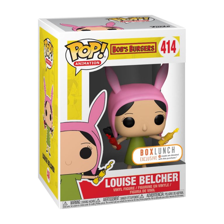 Funko Pop! Bob’s Burgers Louise Belcher With Condiments