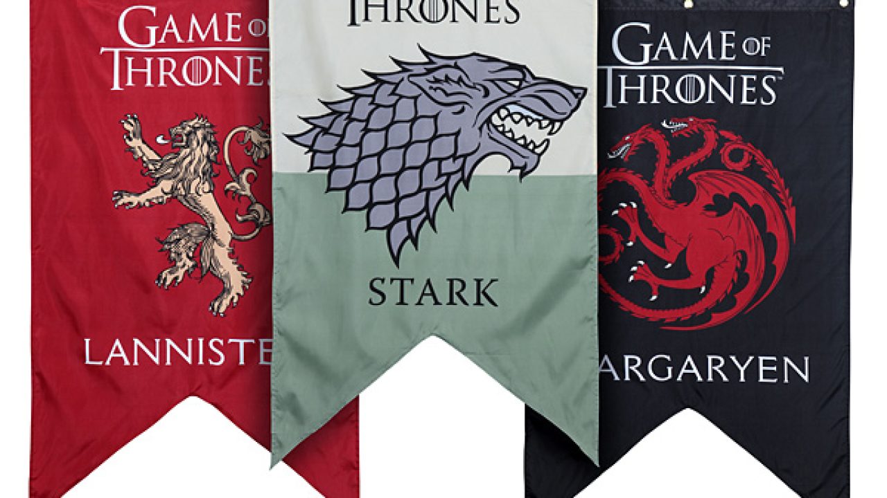 Game Of Thrones House Banners