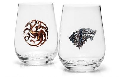 Game of Thrones Stemless Wine Glass Set of 4 - GeekAlerts