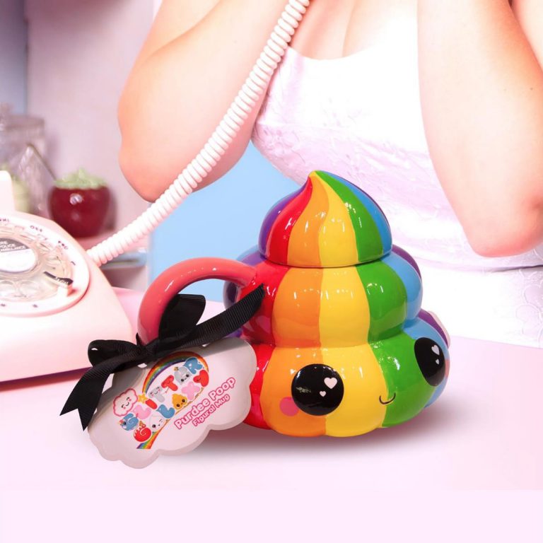 Rainbow Poop Emoji Mug - GeekAlerts