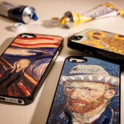 Hand-Painted Canvas iPhone 5 Cases - GeekAlerts