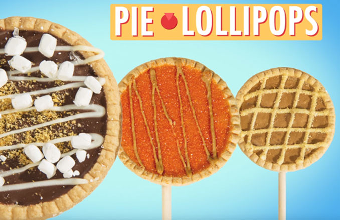 Tasty Handmade Pie Lollipops - GeekAlerts