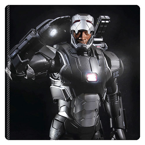 War Machine 1:4 Scale Die-Cast Metal Action Figure - GeekAlerts