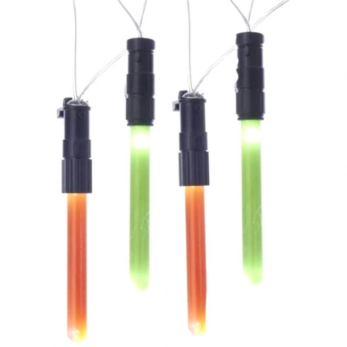 Star Wars Lightsaber String Lights - GeekAlerts