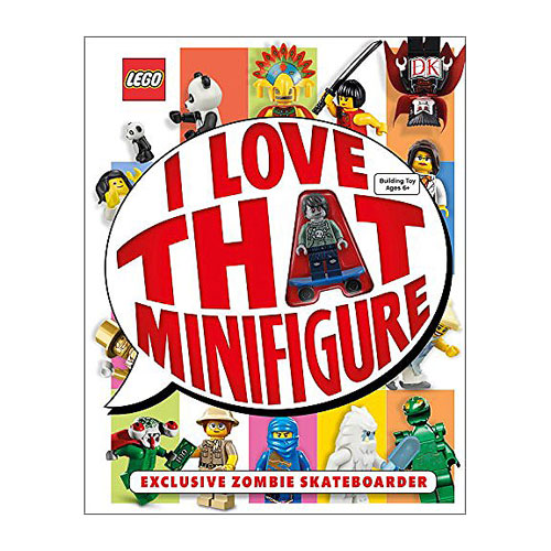LEGO: I Love That Minifigure Hardcover Book - GeekAlerts
