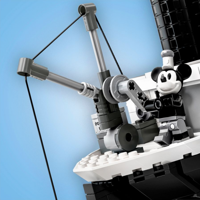 LEGO Ideas Disney Steamboat Willie #21317 - GeekAlerts