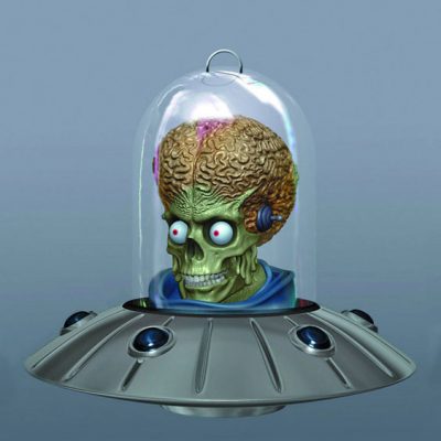 Mars Attacks! Ship Ornament - GeekAlerts