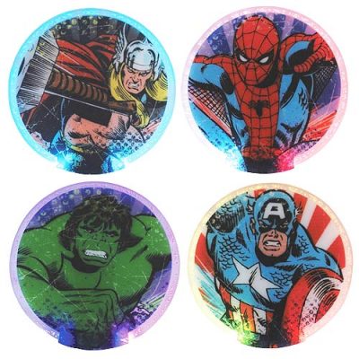Marvel Lighted Coaster 4-Pack - GeekAlerts