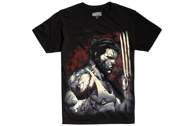 Marvel Wolverine Blood And Steel T-Shirt - GeekAlerts
