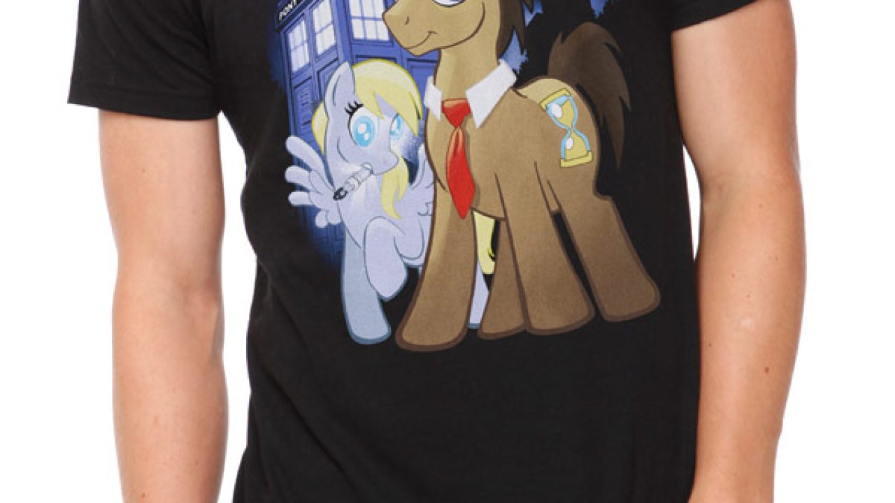 My Little Pony Doctor Who Shirt