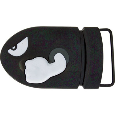 Nintendo Bullet Bill Belt Buckle - GeekAlerts