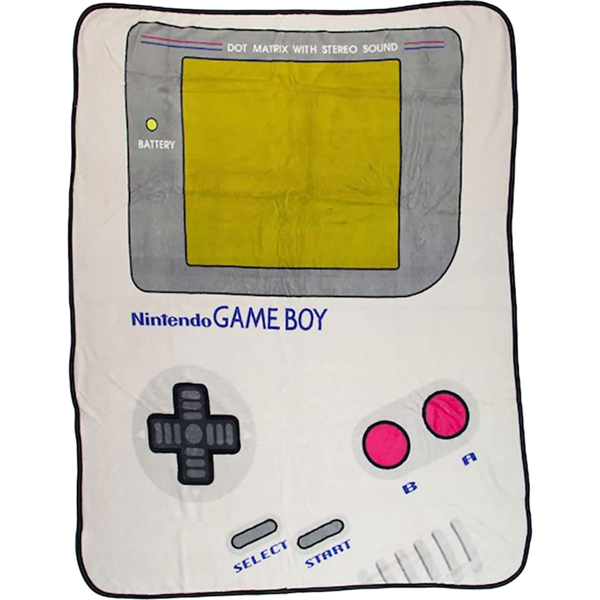 Nintendo Game Boy Plush Fleece Throw - GeekAlerts