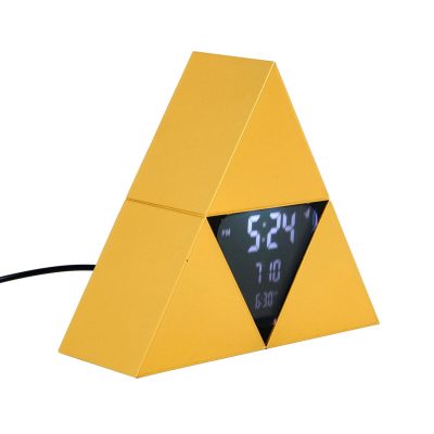 The Legend of Zelda TriForce Alarm Clock - GeekAlerts