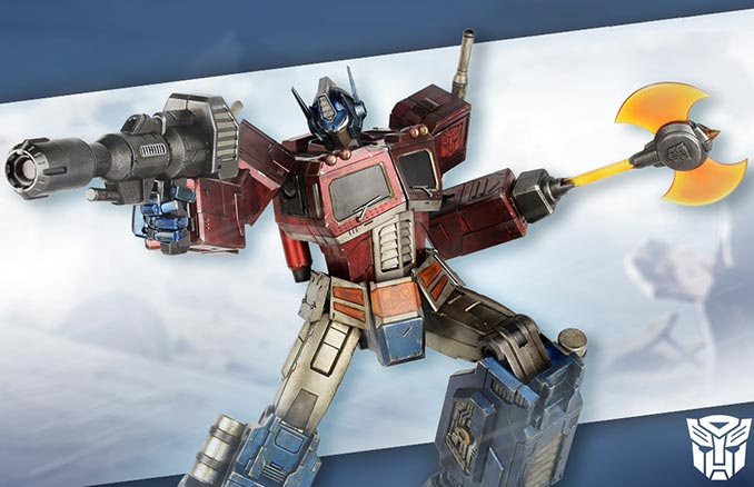 Optimus Prime Classic Edition Collectible Figure - GeekAlerts