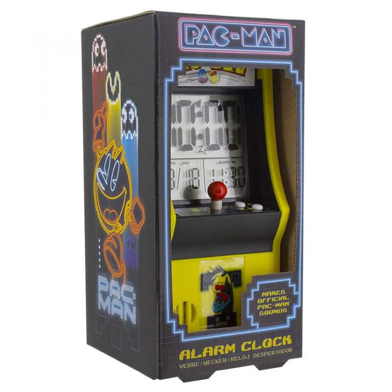 Pac-Man Arcade Alarm Clock - GeekAlerts