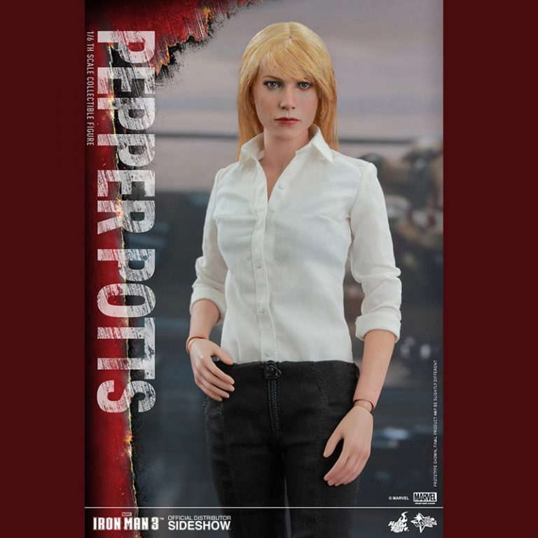 Pepper Potts and Iron Man Mark IX Sixth-Scale Figures - GeekAlerts