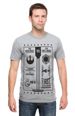 Resistance vs. First Order T-Shirt - GeekAlerts