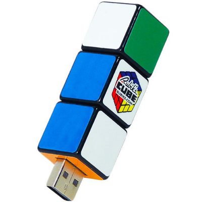Rubik's Cube USB Rotating 8GB Flash Drive - GeekAlerts