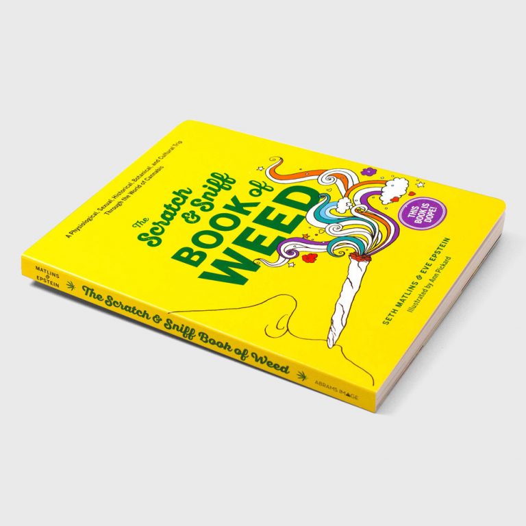 The Scratch & Sniff Book of Weed - GeekAlerts