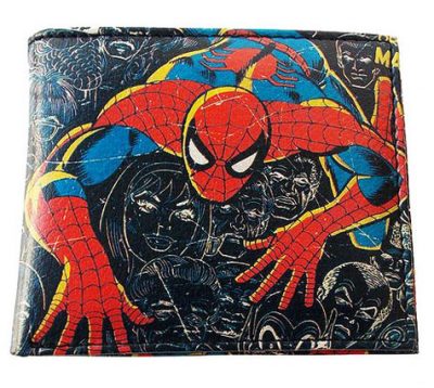Spider-Man Marvel Comics Close Up Collection Wallet - GeekAlerts