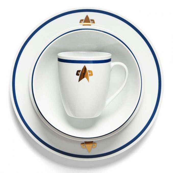 Star Trek 4 Piece Dinner Set - GeekAlerts