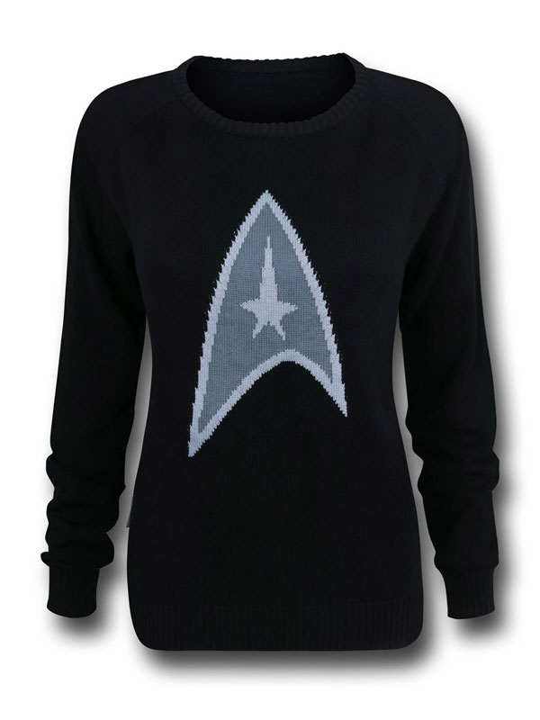 Star Trek Symbol Women's Sweater - GeekAlerts