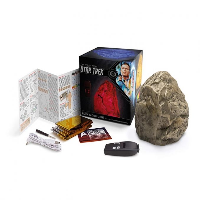 Star Trek Phaser-Controlled Rock Mood Light - GeekAlerts