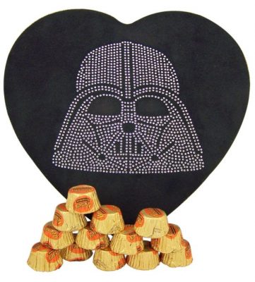 Star Wars Darth Vader Heart Shaped Candy Box - GeekAlerts