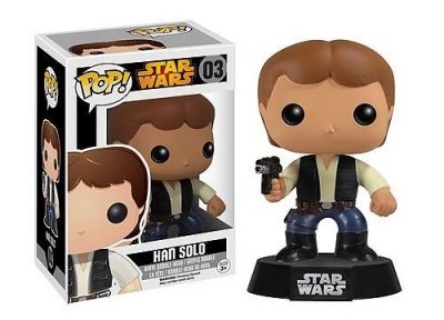 Star Wars Han Solo Pop! Vinyl Figure Bobble Head - GeekAlerts