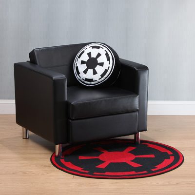 Star Wars Imperial and Jedi Round Rugs - GeekAlerts