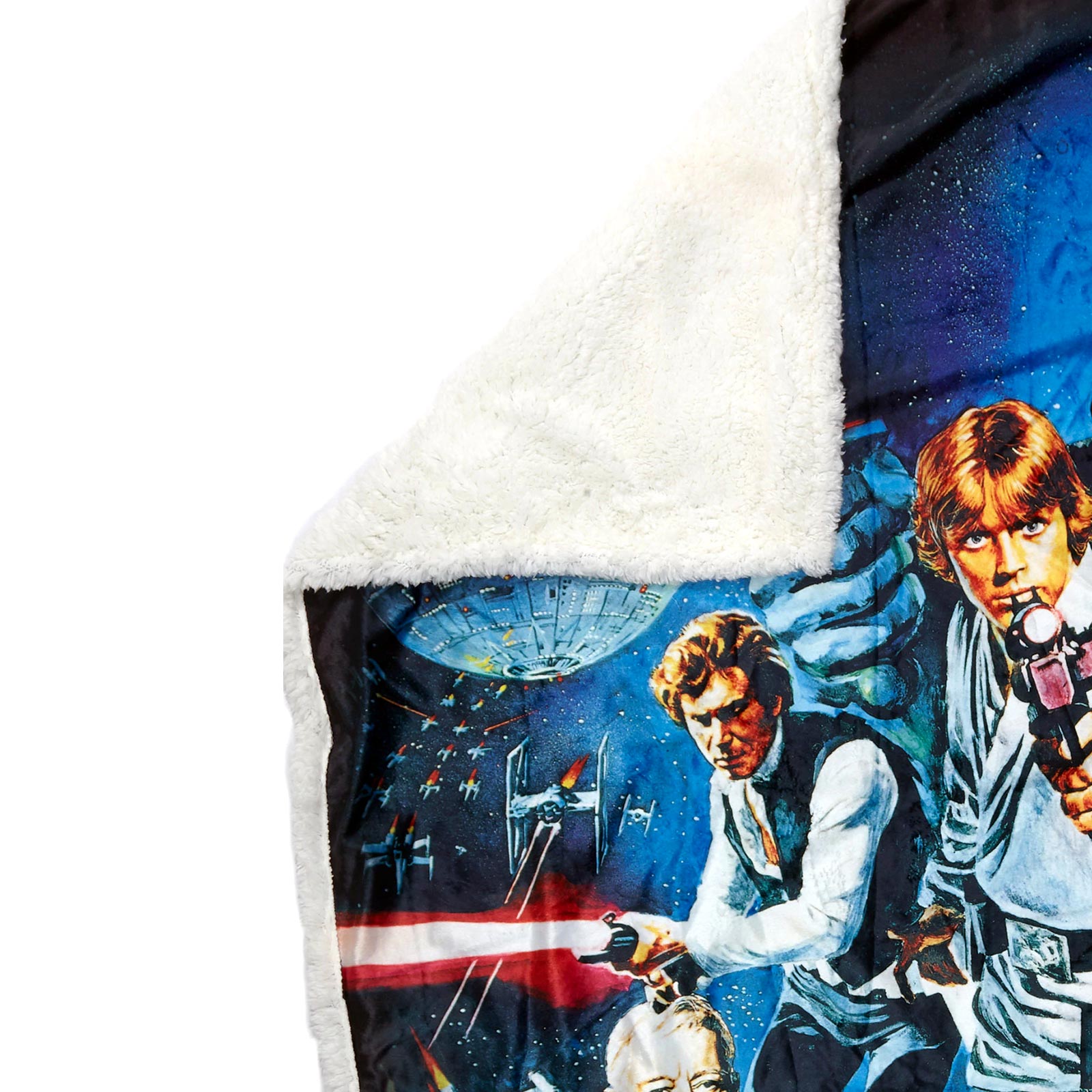 Star Wars Sherpa Throw Blanket - GeekAlerts