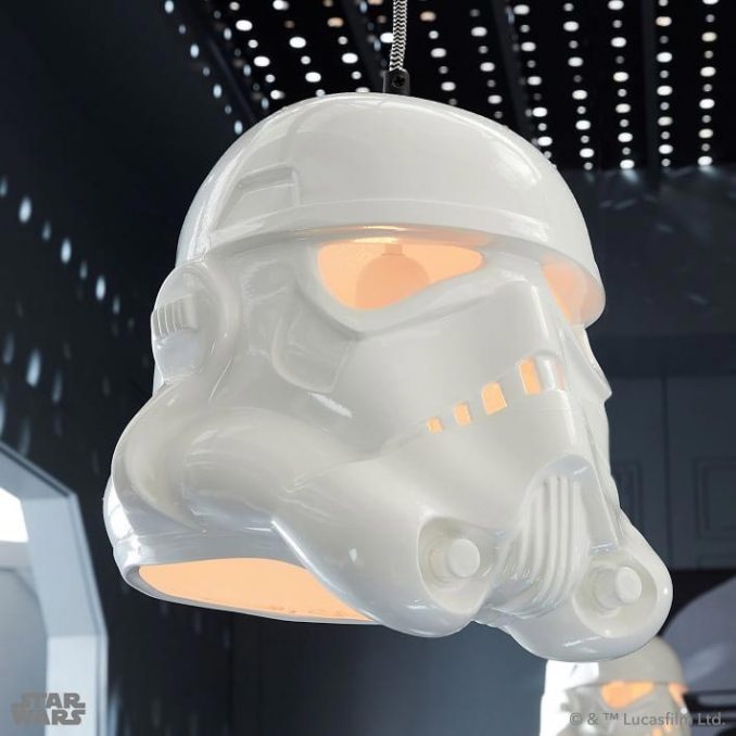 Star Wars Stormtrooper Pendant Light - GeekAlerts