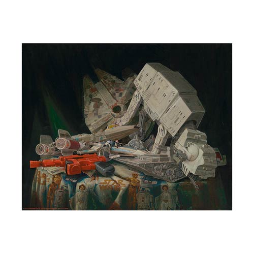 Star Wars Stuff That Dreams Are Made Of Paper Giclee Print - GeekAlerts