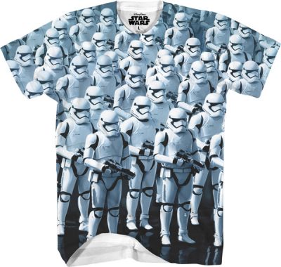 Star Wars The Force Awakens First Order Stormtroopers T-Shirt - GeekAlerts