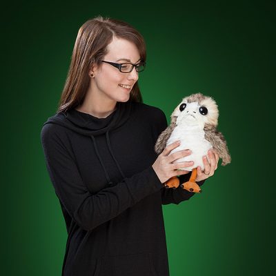 Star Wars: The Last Jedi Porg Animated Plush - GeekAlerts