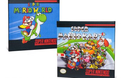 Super Nintendo Box Art Canvas - GeekAlerts